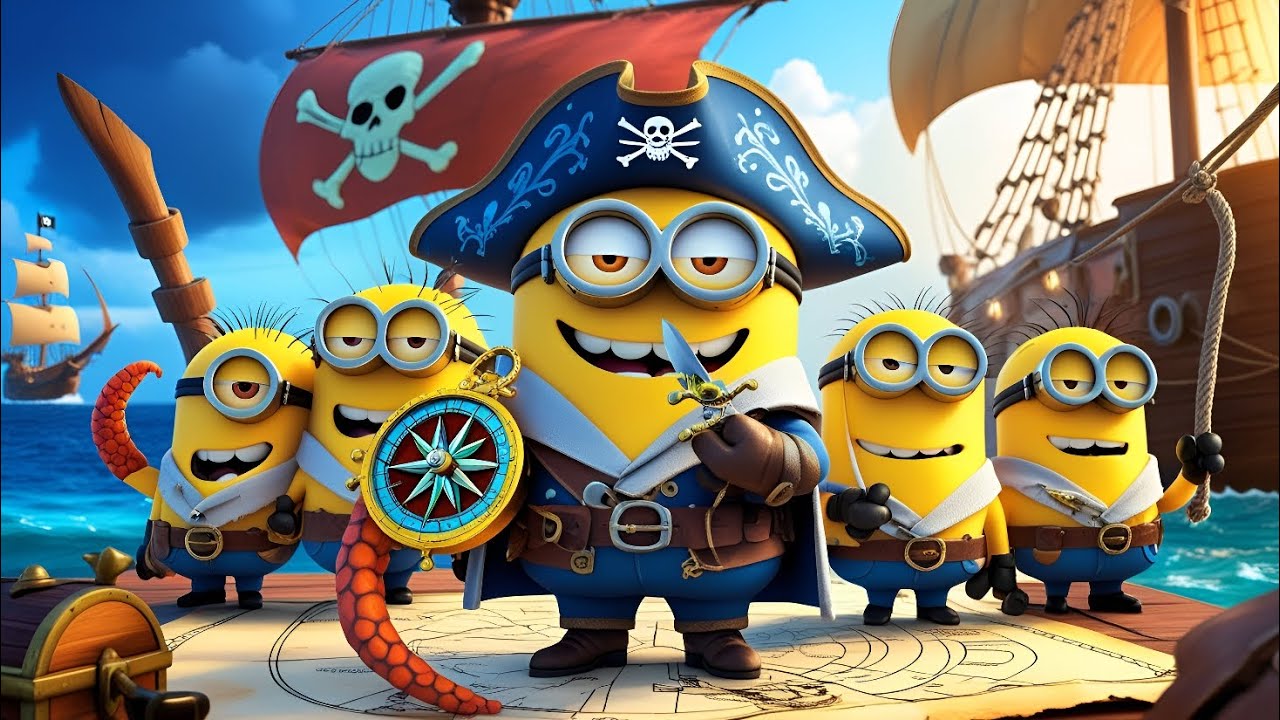 Minion Pirates: Hilarious Adventures of Jack Sparrow, Davy Jones, and ...