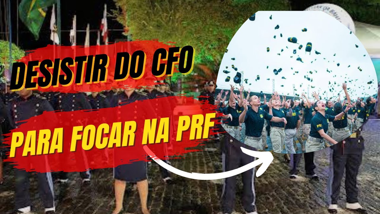 Porque deixei de estudar para o CFO e foquei na PRF - YouTube