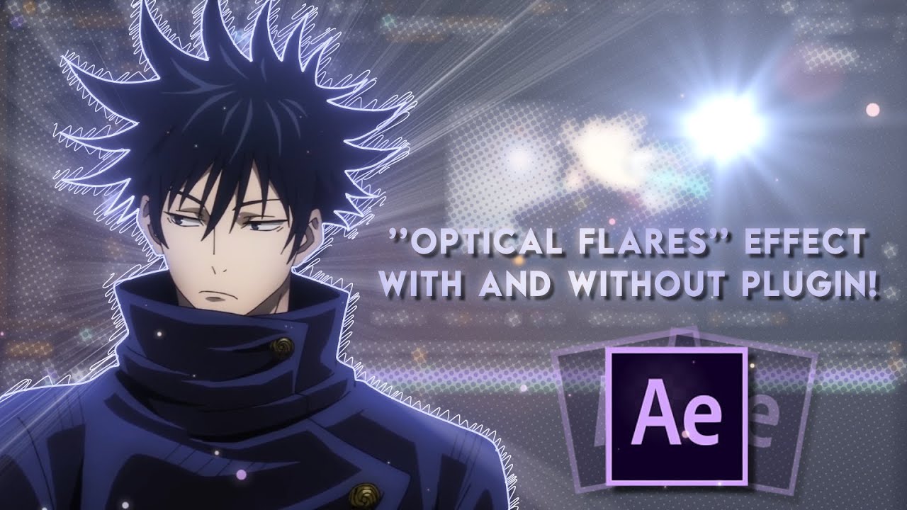 ''OPTICAL FLARES'' WITH AND WITHOUT PLUGIN // After Effects Tutorial ...
