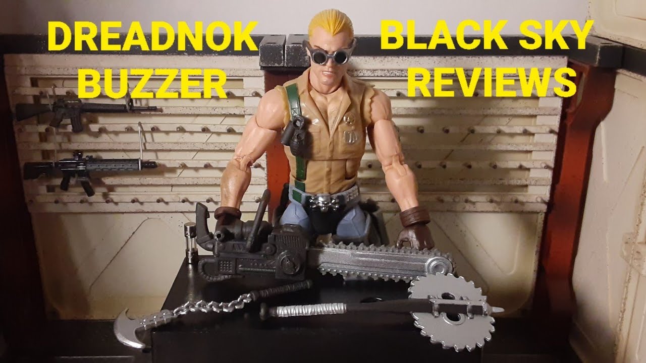 G.I.JOE Classified Dreadnok Buzzer 1:12 Scale Action Figure Review ...
