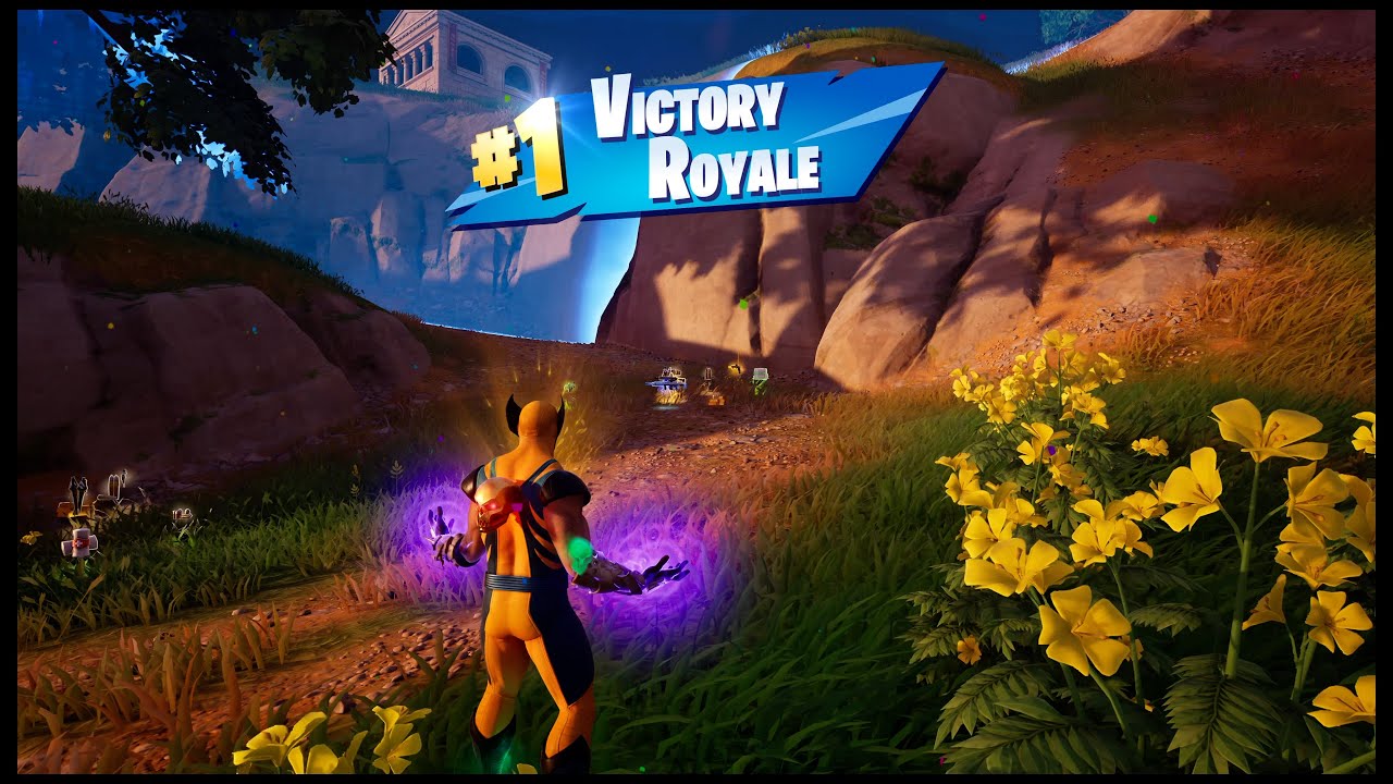 FORTNITE WOLVERINE VICTORY ZERO BUILD - YouTube