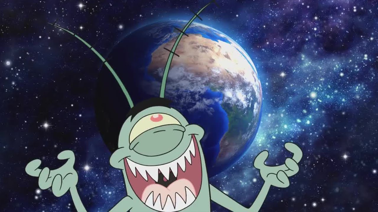 Plankton, a Thank You Would be Nice | SpongeBob SquarePants | BBC Earth ...