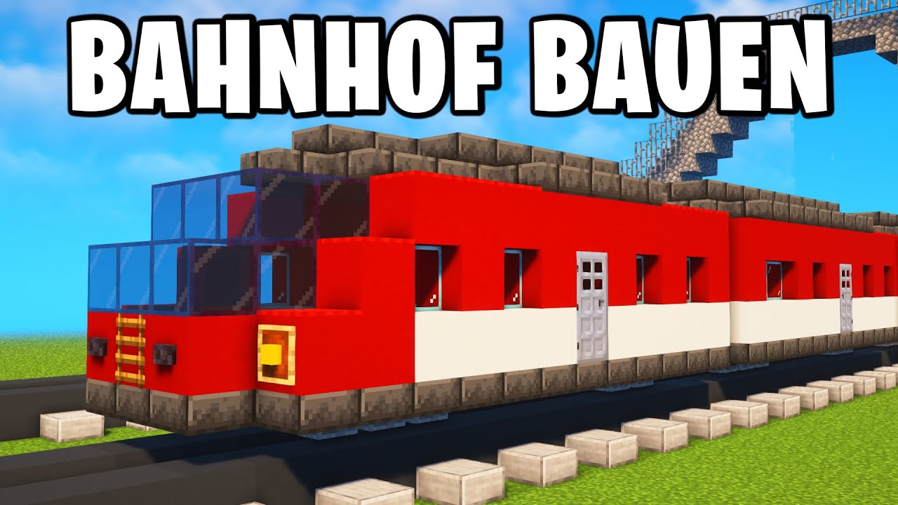 Minecraft: 20+ Bahnhof Bauhacks & Ideen! - YouTube