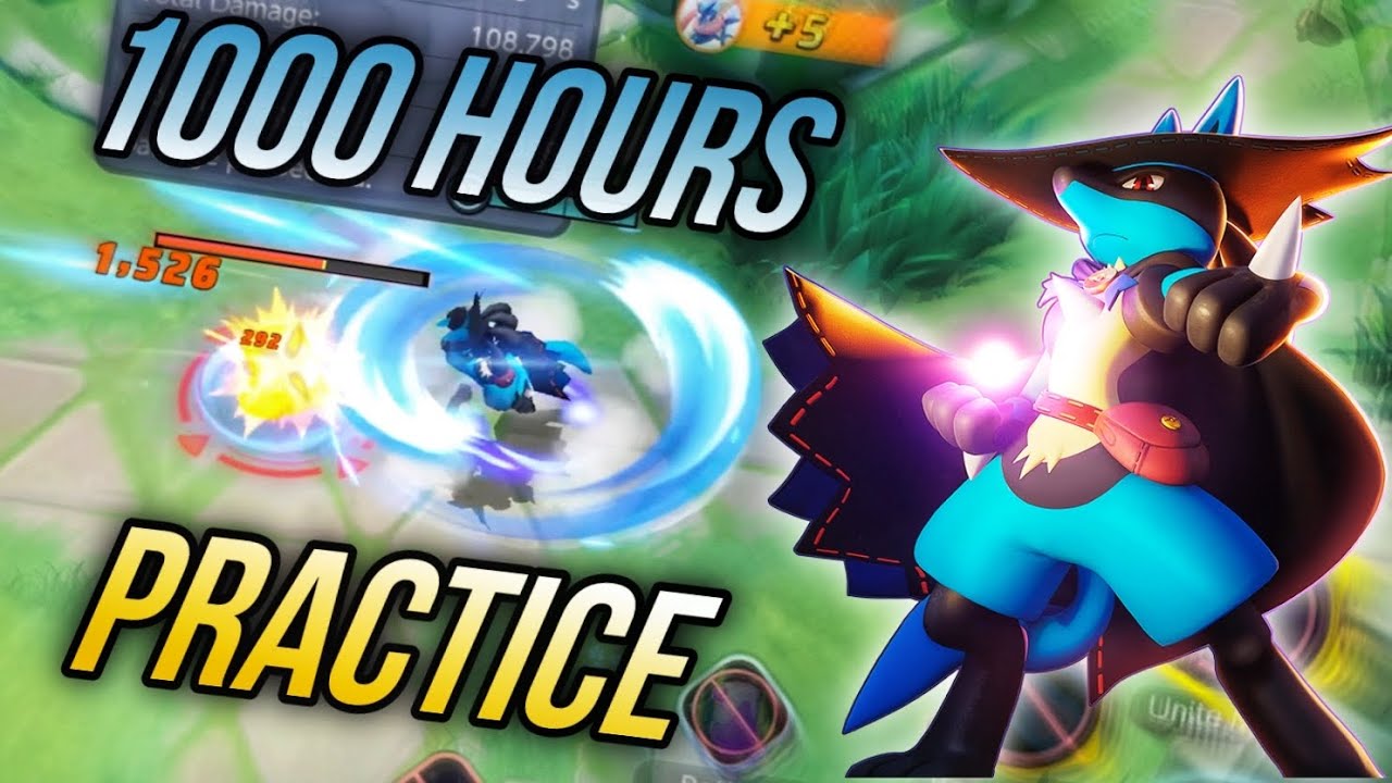Hours Of Practice In Training Ground || POKÉMON Unite Highlights - YouTube