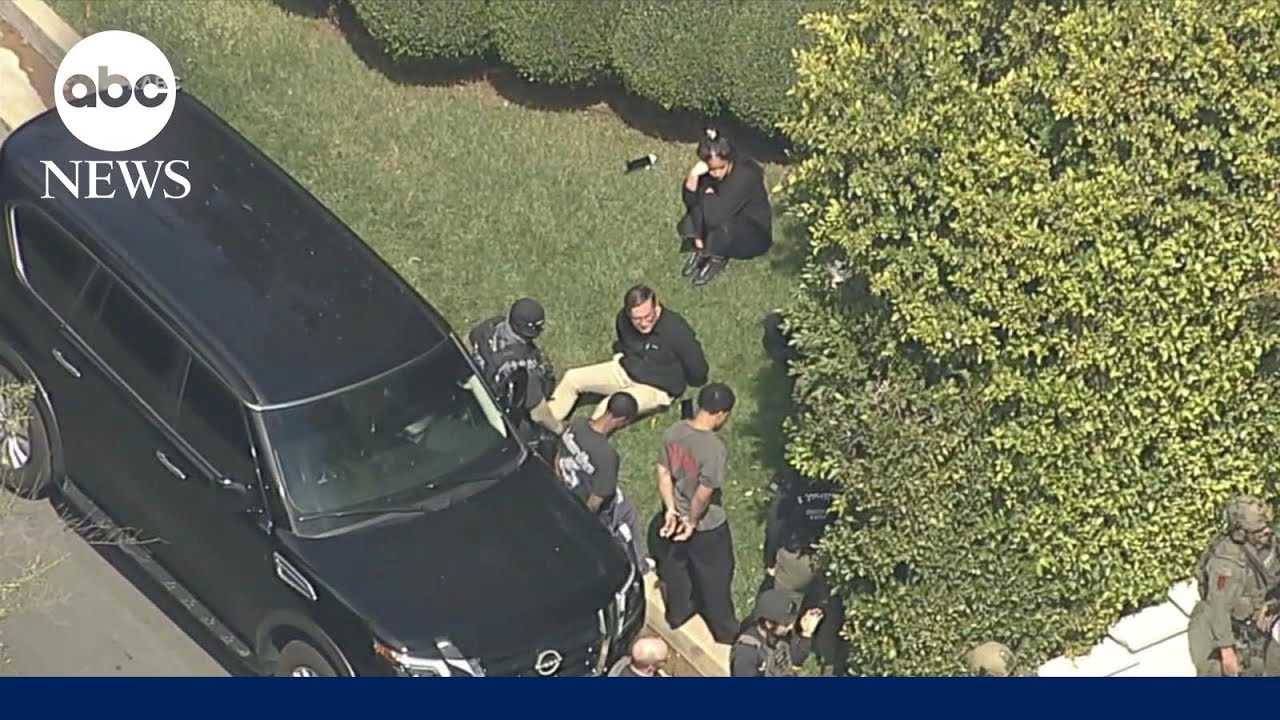 New video shows raid on Sean 'Diddy' Combs' LA home - YouTube