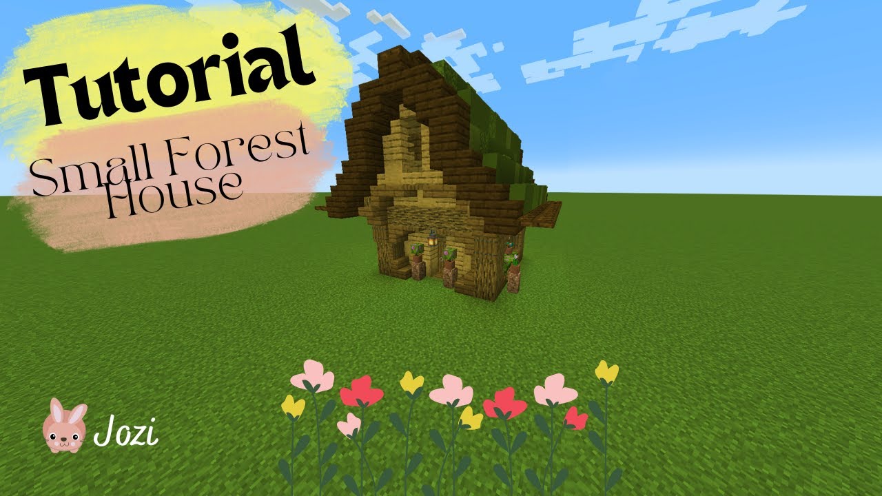 Minecraft Tutorial | Small Forest House - YouTube