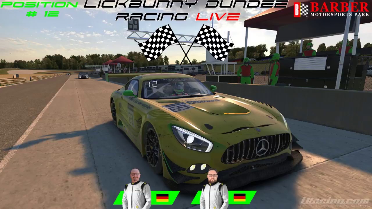 iRacing - Lickbunny Dundee Racing - VRS Endurance @ Barber Motorsports ...
