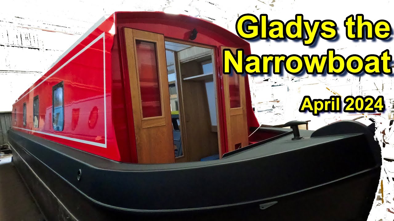 Gladys the Narrowboat looks stunning! My 4th visit to Aintree Boats, on ...