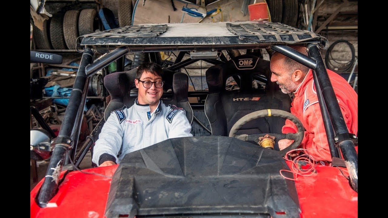 Lucas Barrón: El primer competidor del Dakar con sindrome de Down (04 ...