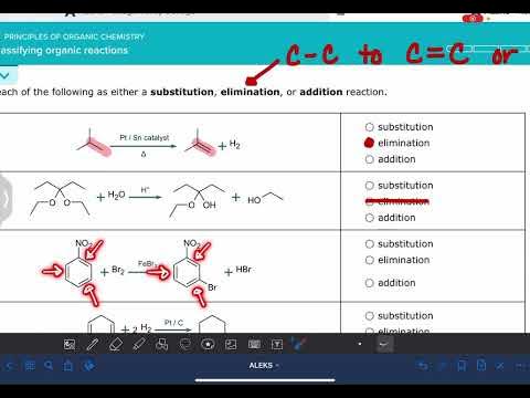 ALEKS: Classifying organic reactions - YouTube