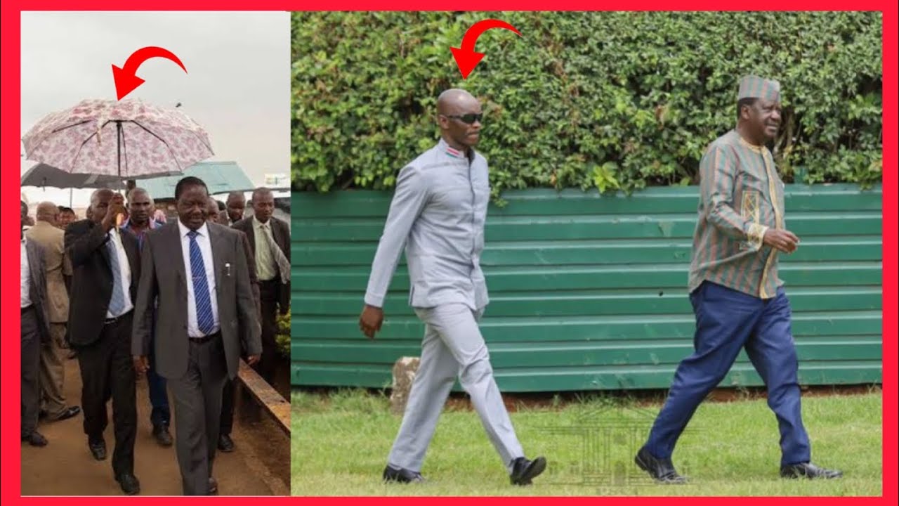 MEET RAILA ODINGA'S RUSSIA~ISRAEL TRAINED BODYGUARD,Ruto anamwogopa ...