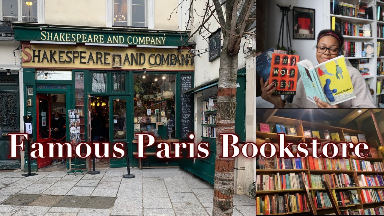 Visiting an Iconic Paris Bookstore! | Shakespeare and Company - YouTube