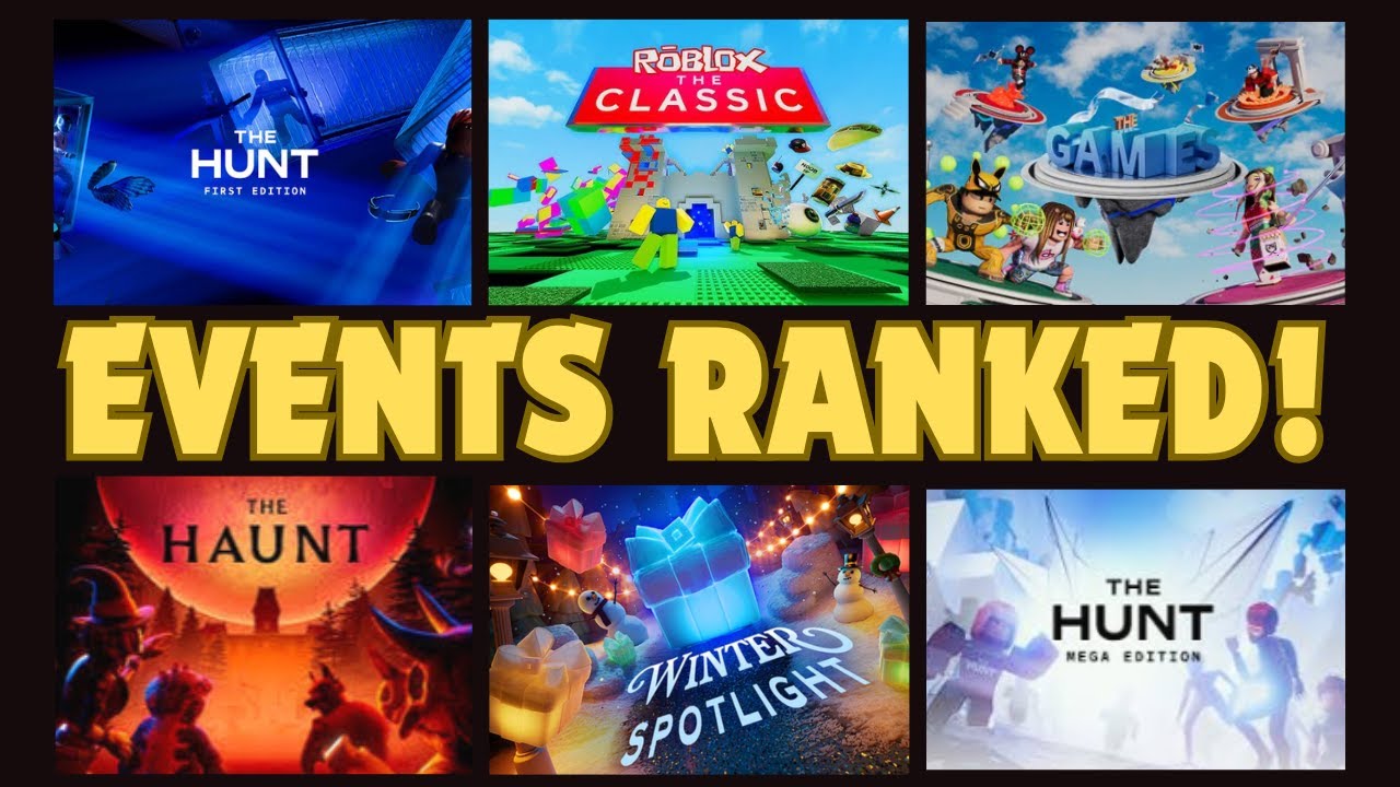 Ranking All Modern Roblox Events! (2024-2025) - YouTube