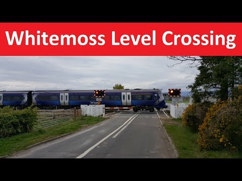 Whitemoss Level Crossing - Highland Main Line - Dunning, Perth and ...