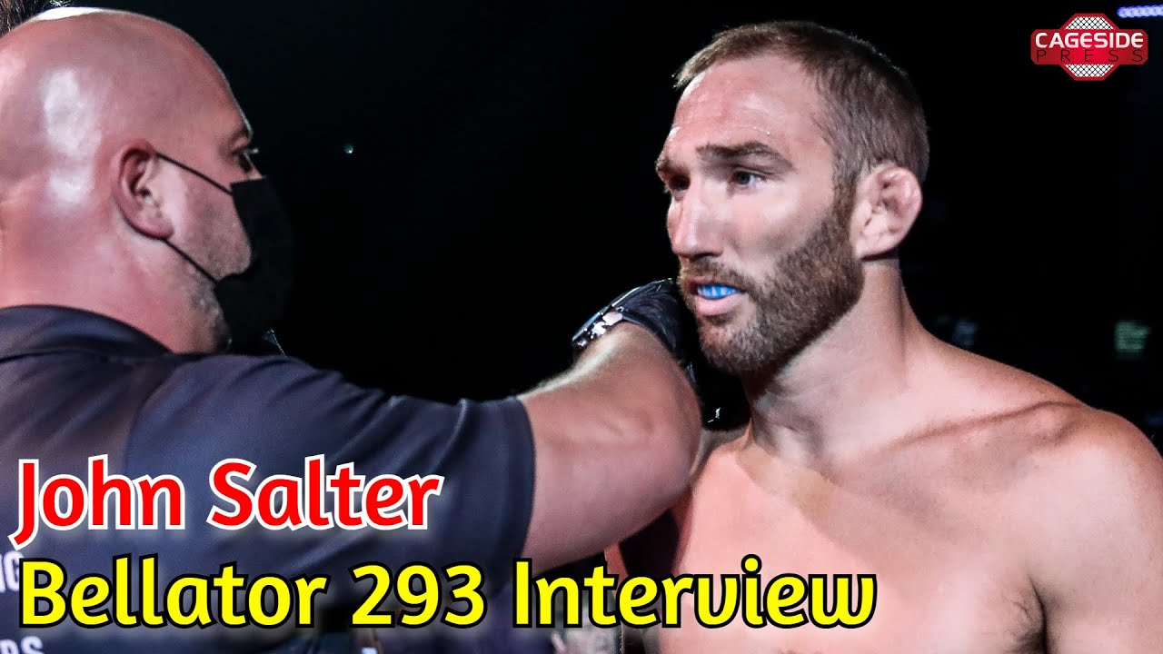 Bellator 293: John Salter wants to see Eblen fight Van Steenis - YouTube