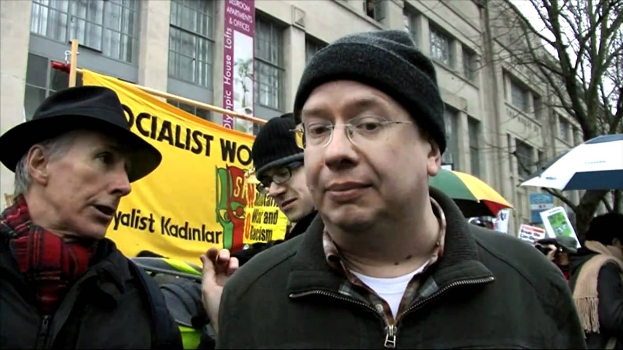 Hackney protest - YouTube