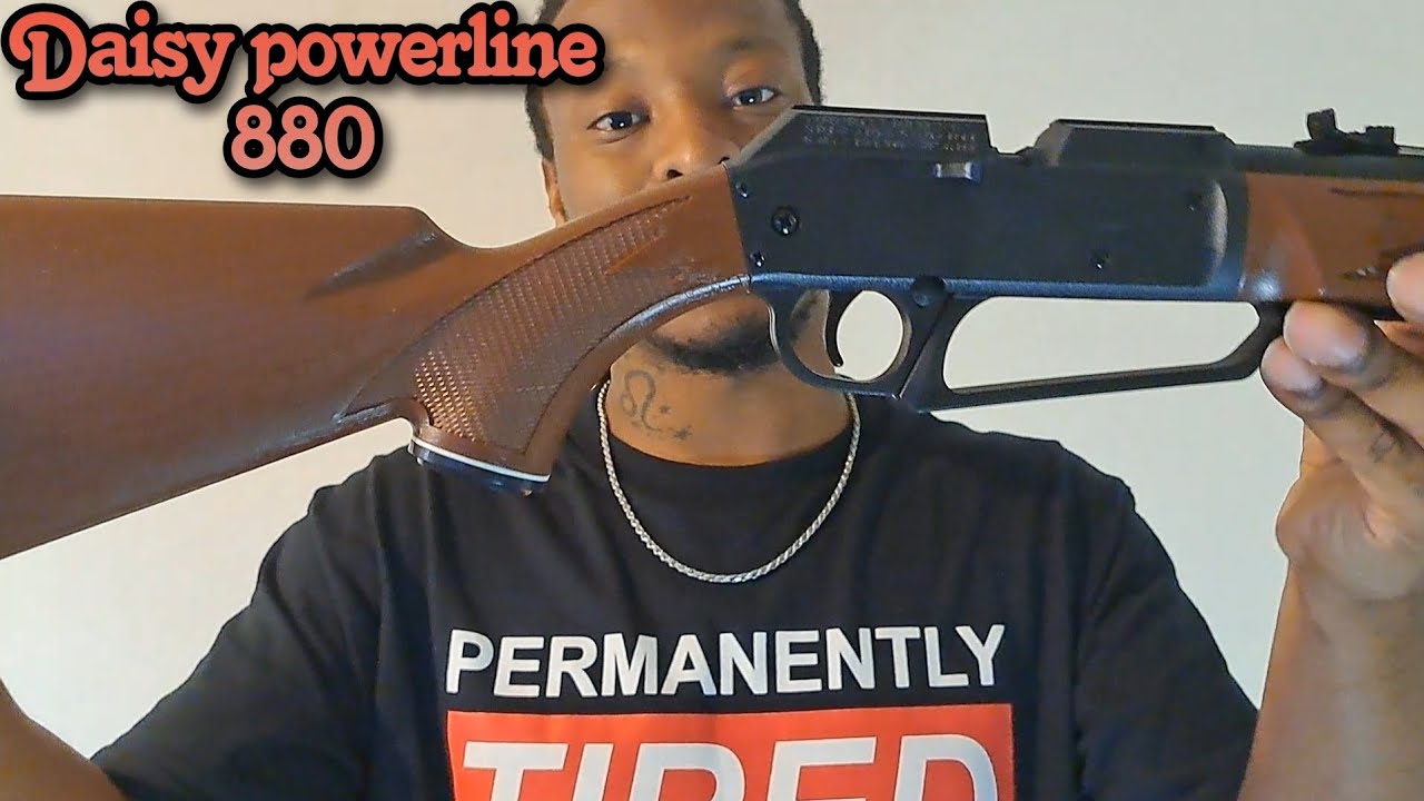 Daisy Powerline 880 BB Gun Rifle Review - YouTube