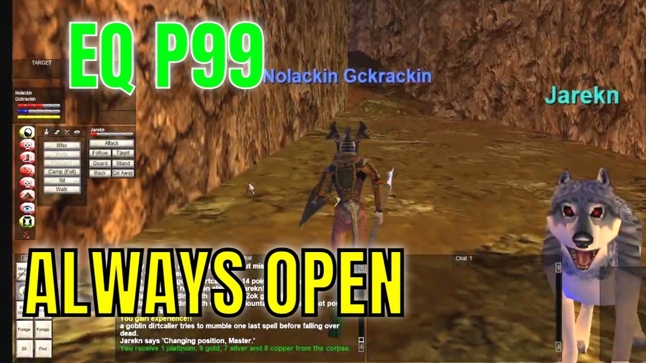 P99 EQ SOLO EXP DAD CAMP thats ALWAYS OPEN! / EverQuest Project 1999 ...