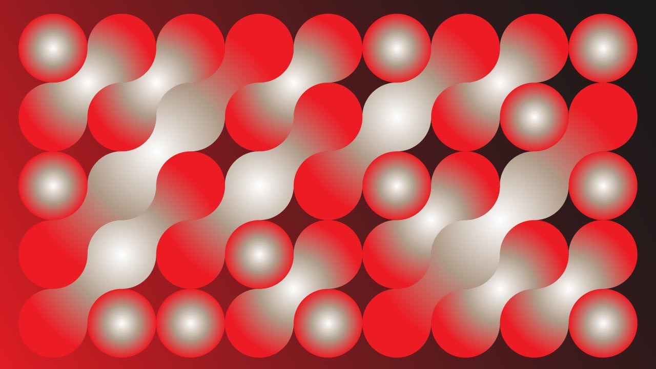 Abstract Shape Background - Adobe Illustrator Tutorial - YouTube