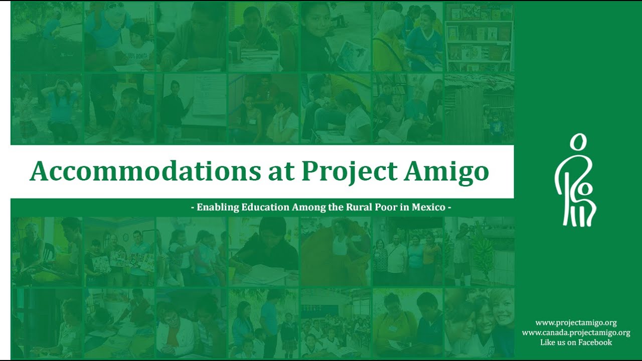 Accommodations at Project Amigo - YouTube