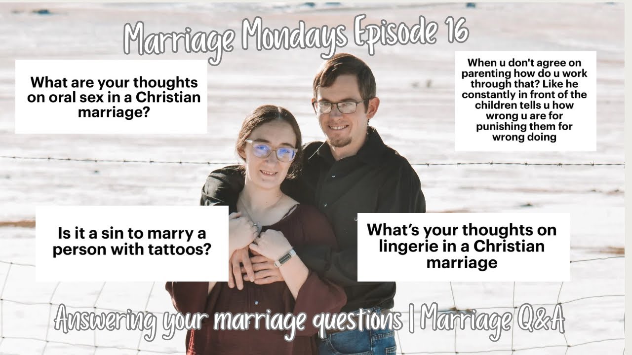 Marriage Q&A. Answering your marriage questions, from sex to real life ...