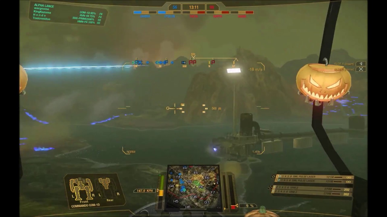 Mechwarrior Online - Solo Queue - Commando 1D #3 - YouTube