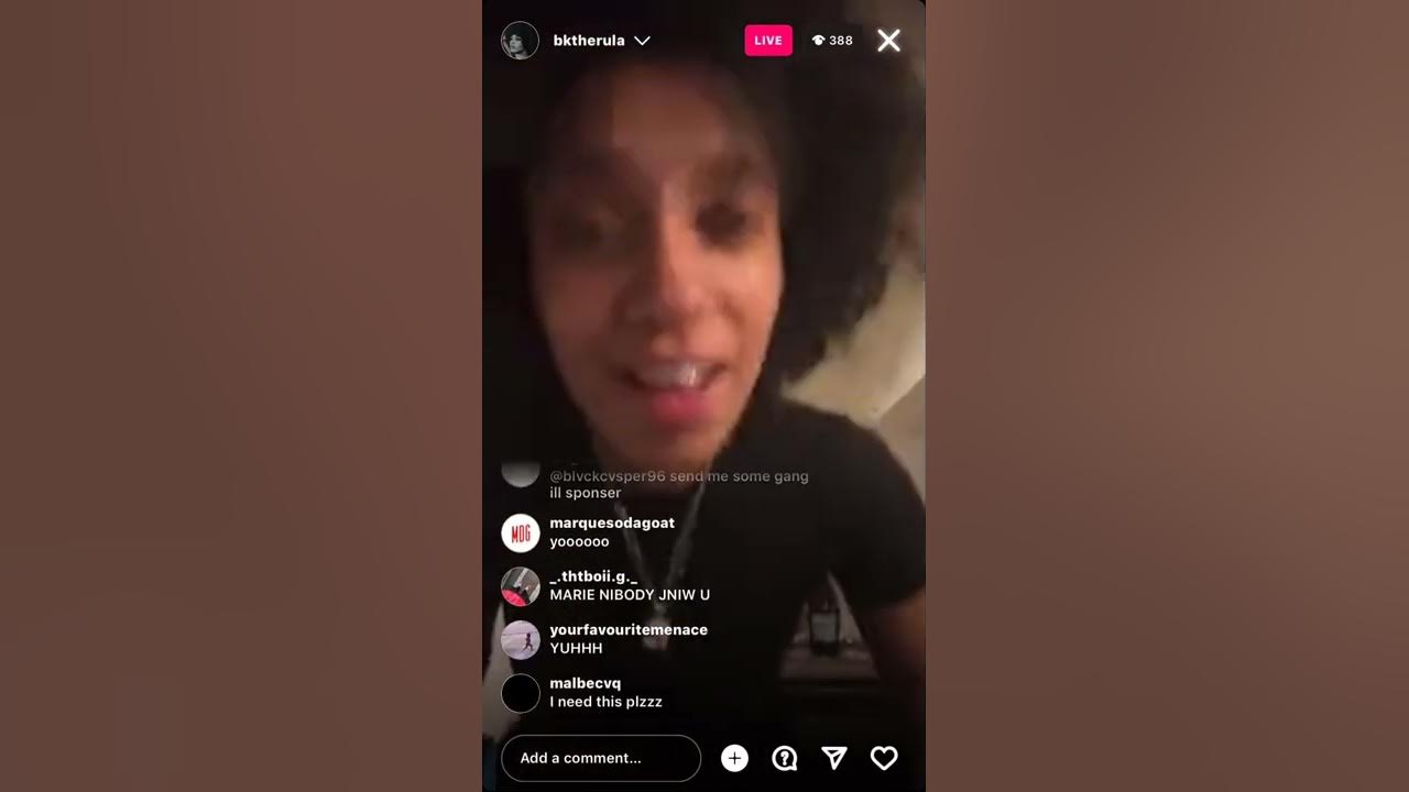 bktherula - unreleased [ig live] (5/5) - YouTube
