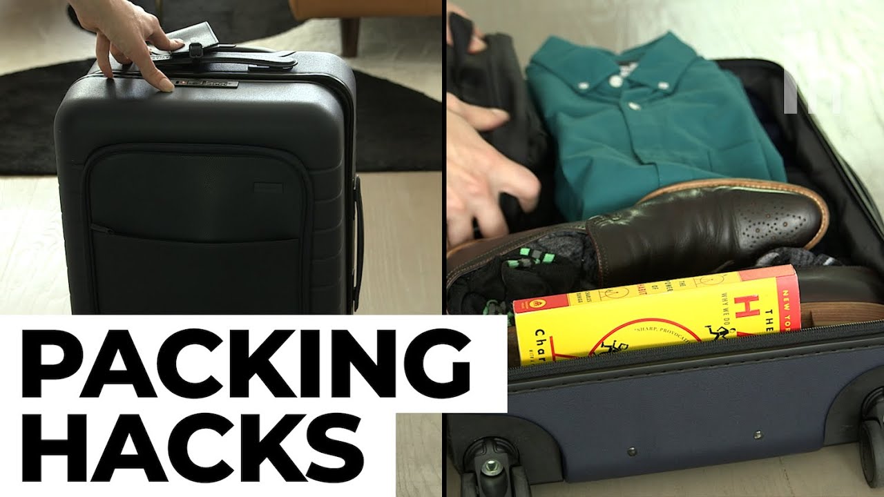 Our Best Suitcase Packing Hacks - YouTube