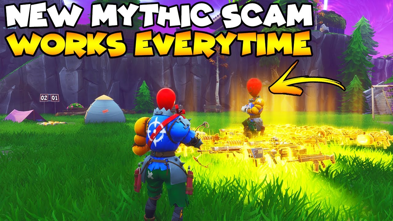 New Mythic Scam 0% Know Exists! 💯😱 (Scammer Gets Scammed) Fortnite Save ...