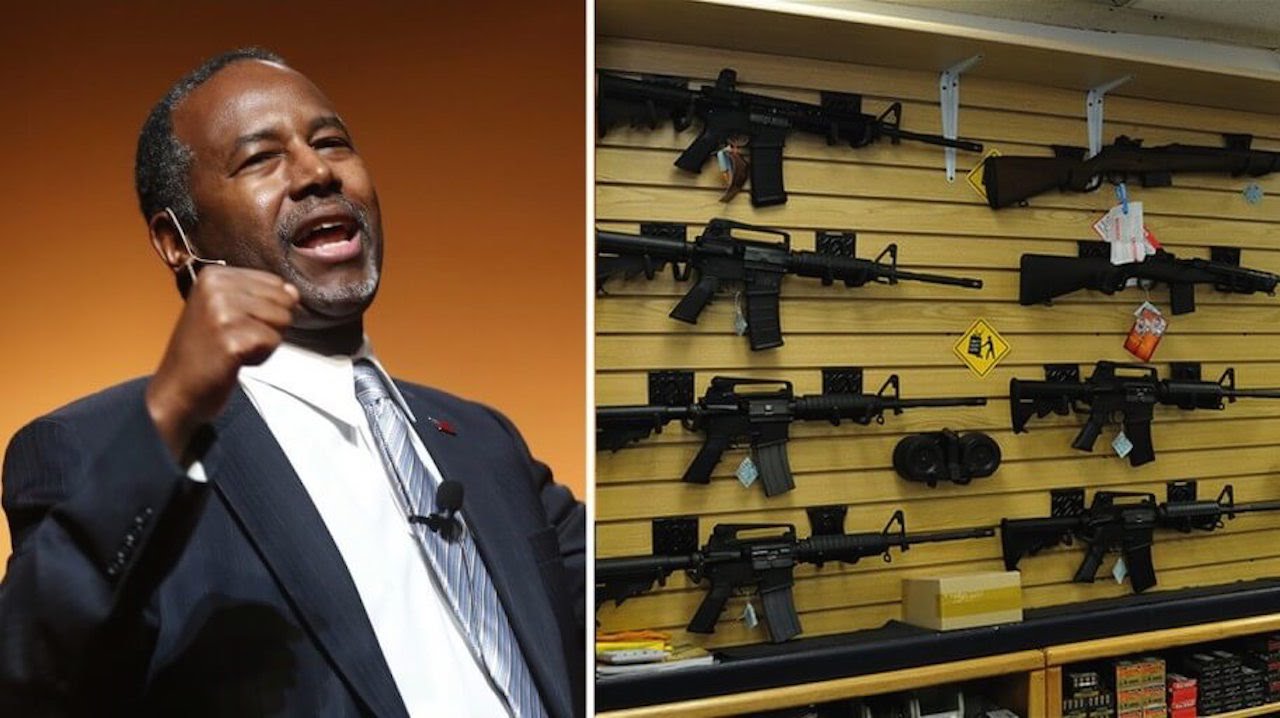 Dr. Ben Carson Preaching On Guns - YouTube