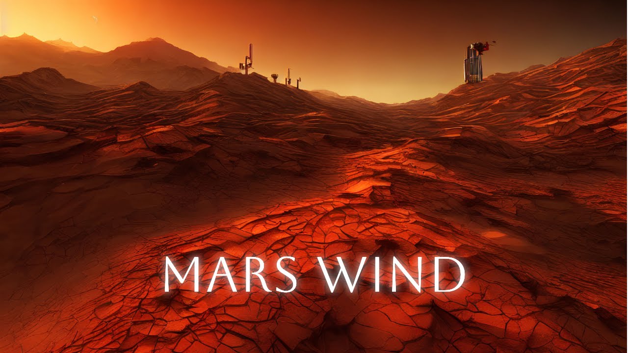 the BEST mars wind storm | soundscape - YouTube