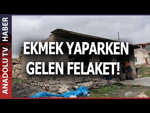 O KÖYDE SABAH FACİASI: FIRIN ÇÖKTÜ, BİR KİŞİ HAYATINI KAYBETTİ