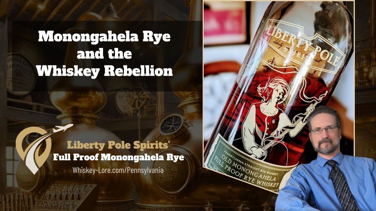 TASTING REVIEW: Liberty Pole Spirits Monongahela Rye Full Proof - YouTube