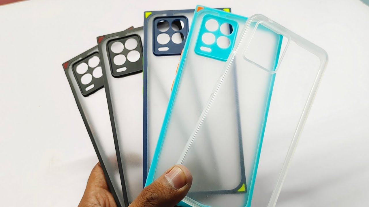 Realme 8 pro New Back Silicon Cover In Hard Material | Realme 8 Pro ...