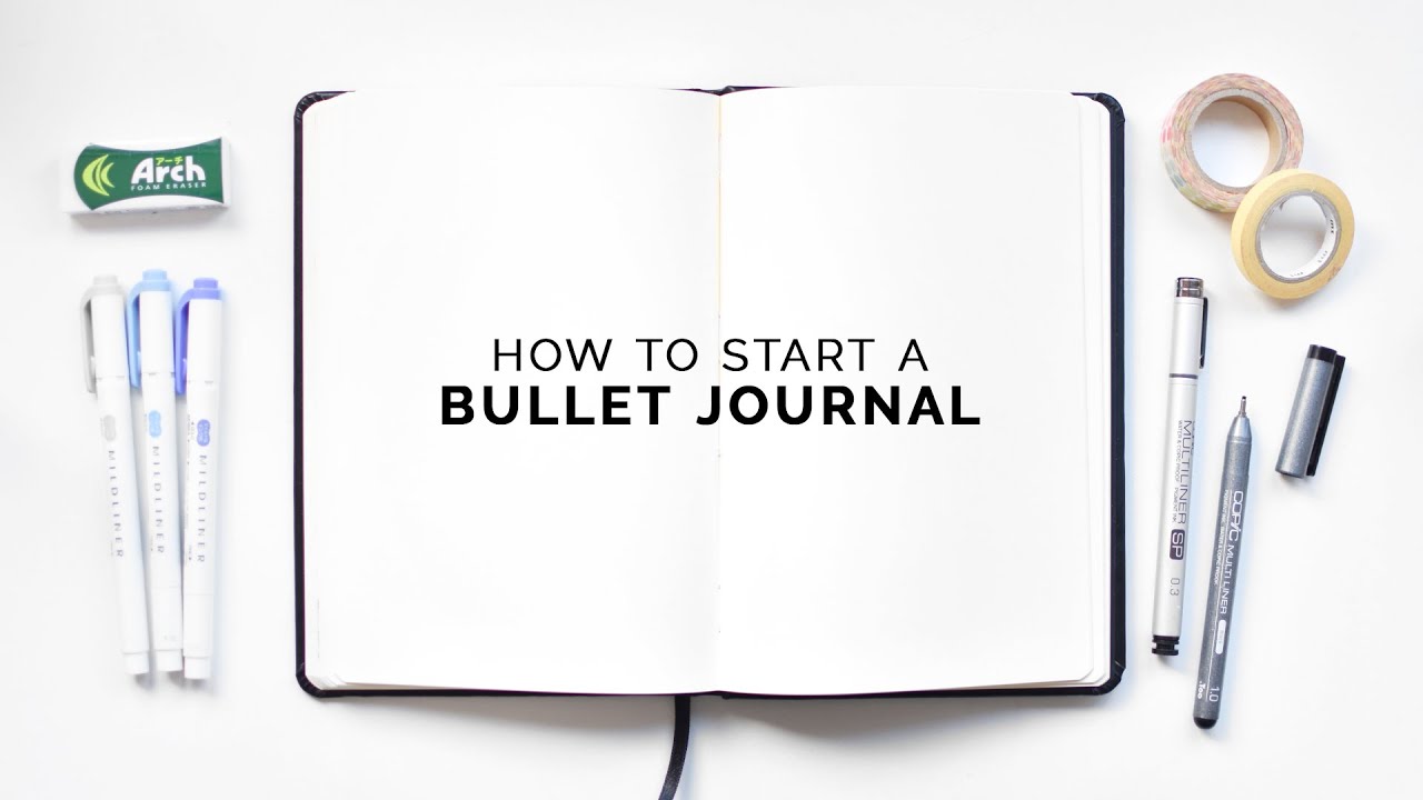 how to start a bullet journal ⭐ a step-by-step guide! - YouTube