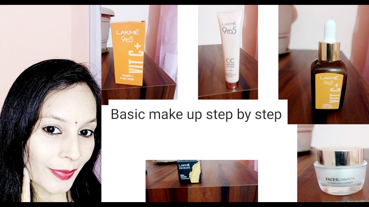 Basic Make-up step by step tutorial Beginner//https://youtu.be ...