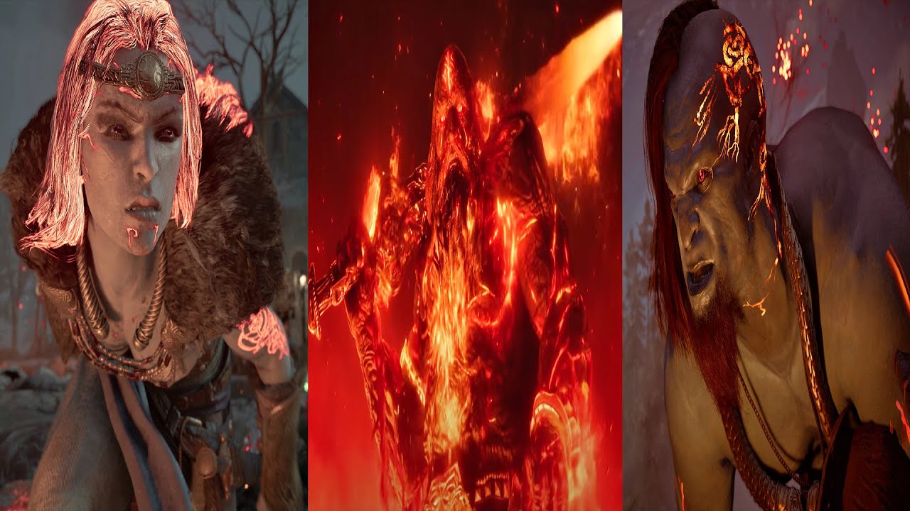 Assassin's Creed Valhalla: Dawn of Ragnarok DLC - All Boss Fight (All ...