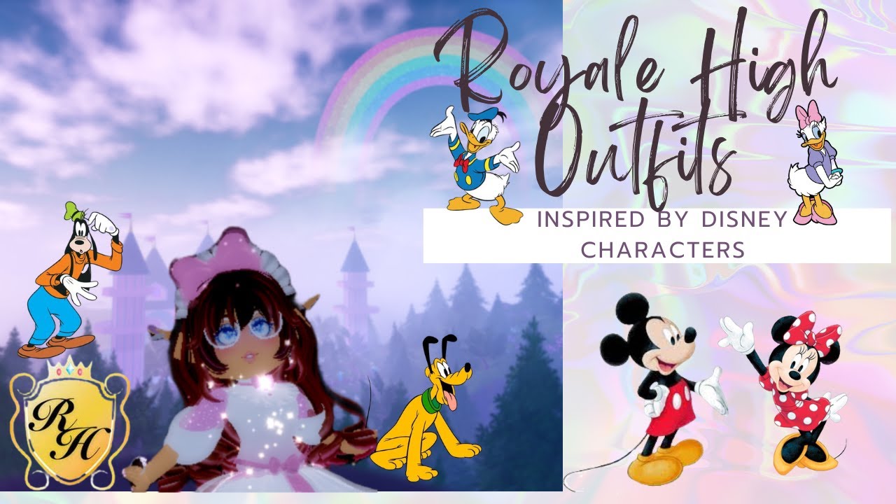 Royale High Outfits Inspired by Disney Characters #shorts - YouTube