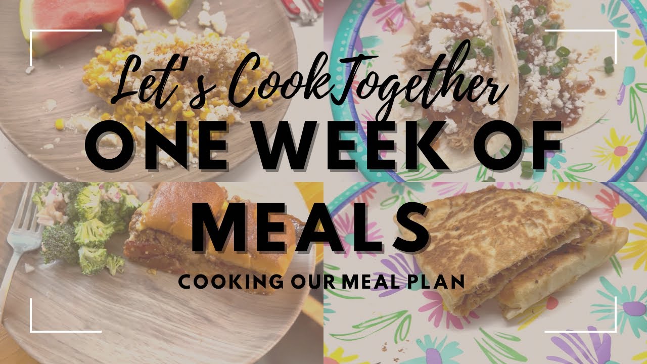 COOK WITH ME | EASY WEEKNIGHT DINNERS | SINGLE INCOME FAMILY OF FOUR ...