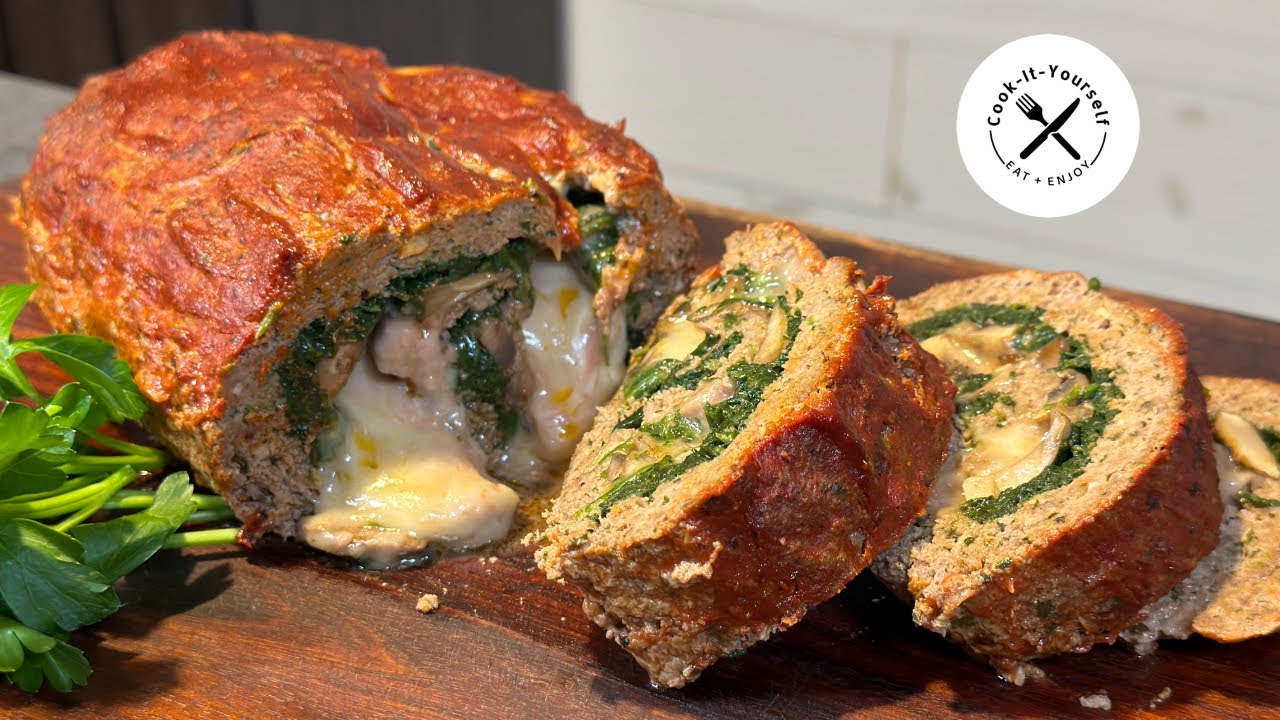Cheesy Meatloaf Roll: The Ultimate Comfort Food - YouTube