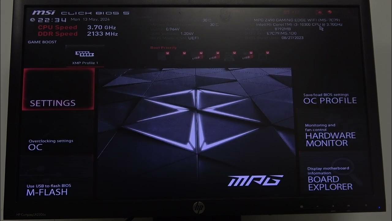 How To Enable & Disable Fast Boot On MSI Motherboard - YouTube