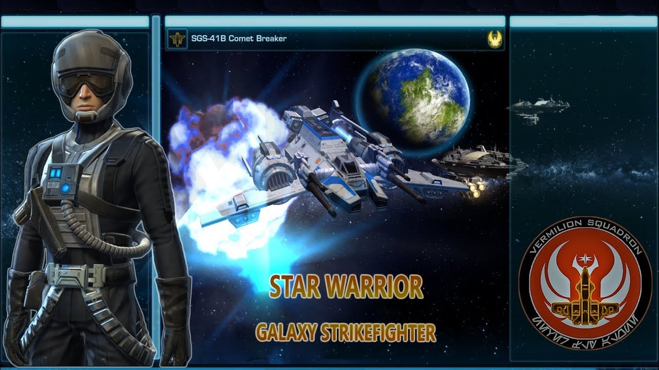 SWTOR GSF #843 U-Wing assaulting capital ship - YouTube