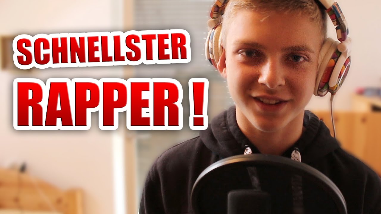 SCHNELLSTER RAPPER DER WELT ! - YouTube