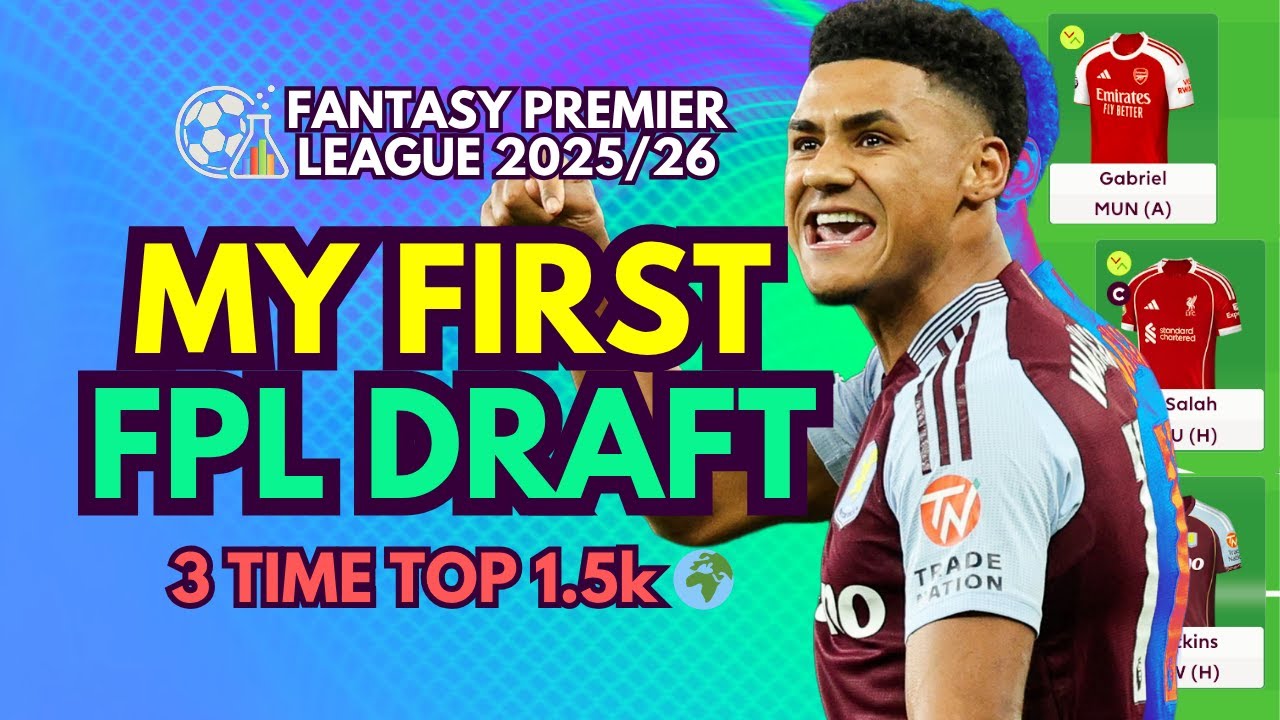 MY FPL DRAFT 🔥 | 3 TIME TOP 1.5K 🌍 | Fantasy Premier League Tips 2025/ ...