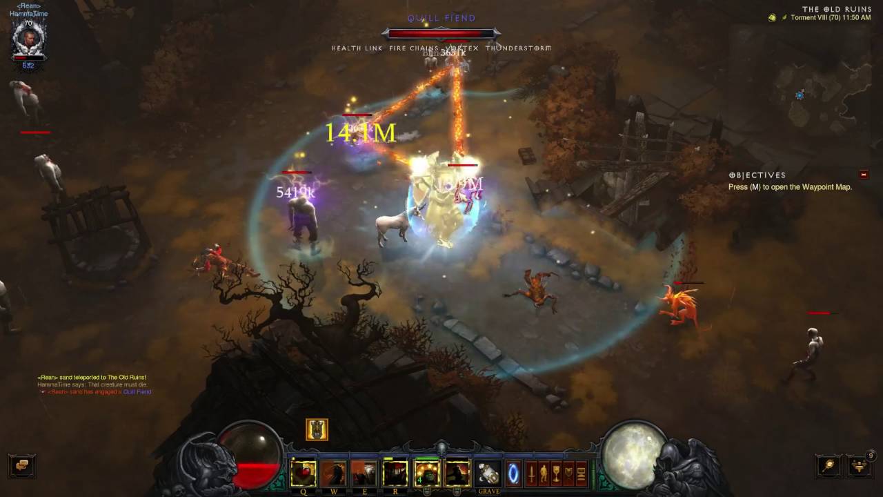 Diablo 3 - Death's Bargain Test 2 - YouTube