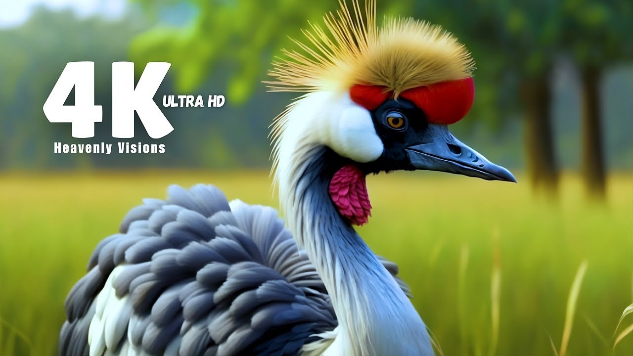 Birds 4K | Nature Relaxation | Peaceful Relaxing Music | 4k Video ...