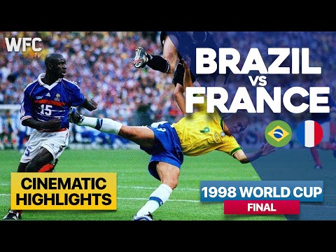 Brazil 0-3 France | 1998 World Cup Final Match | Highlights & Best Moments