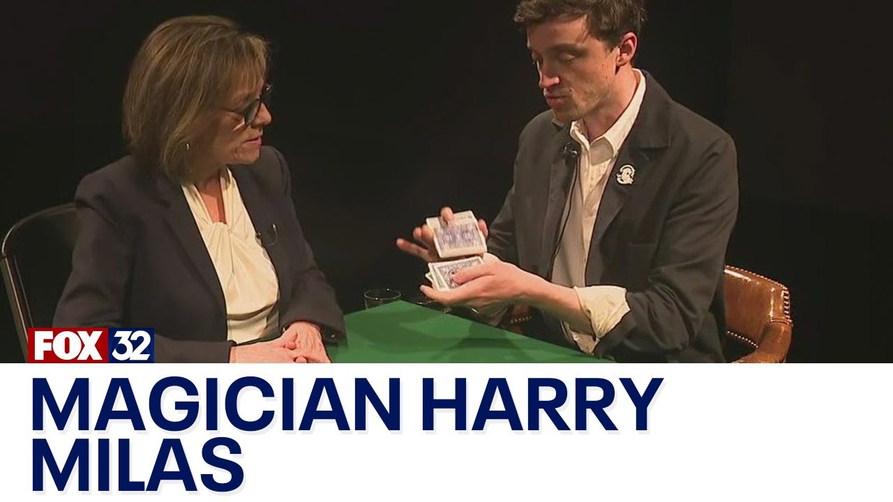 Magician Harry Milas shares how to spot tricks in new show - YouTube