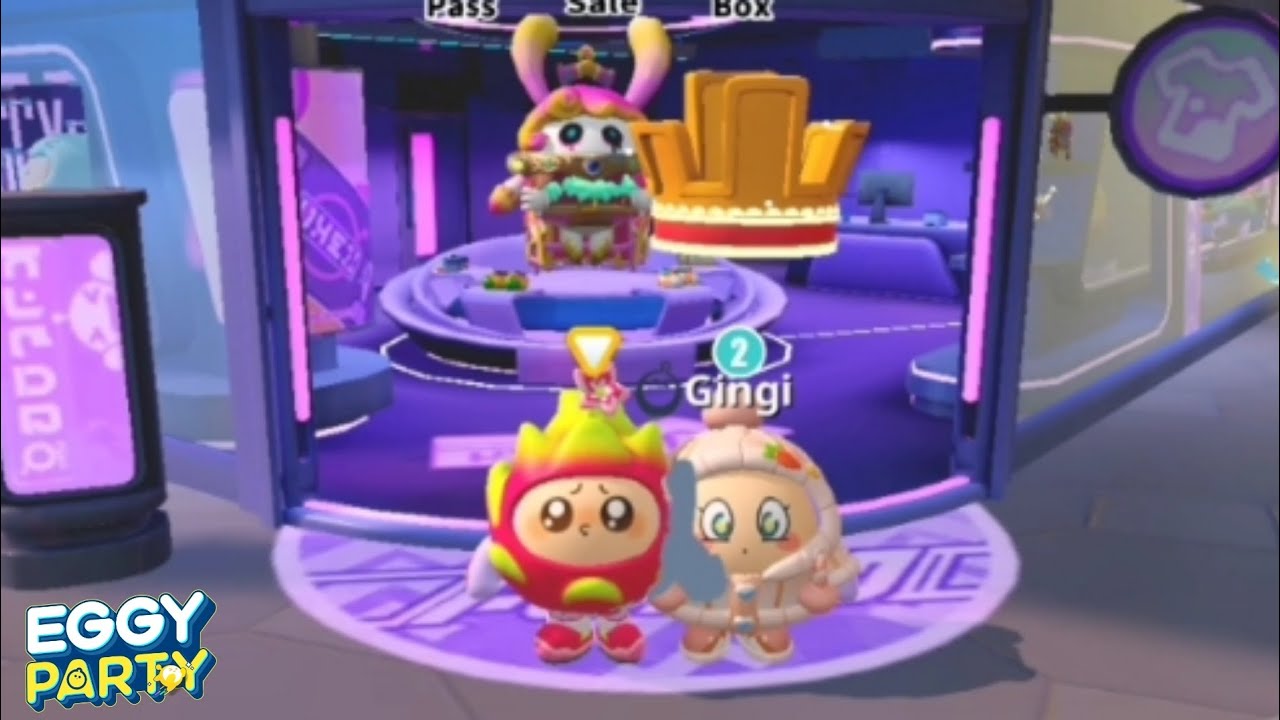 No Commentary Gameplay - A Raw Footage of Eggy Island || Eggy Party ...