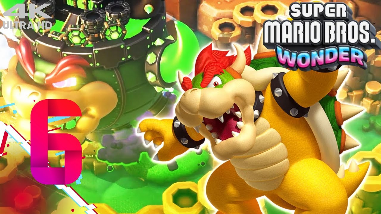Super Mario Bros Wonder :Part 6 * A World of Wonder - Exploring the ...